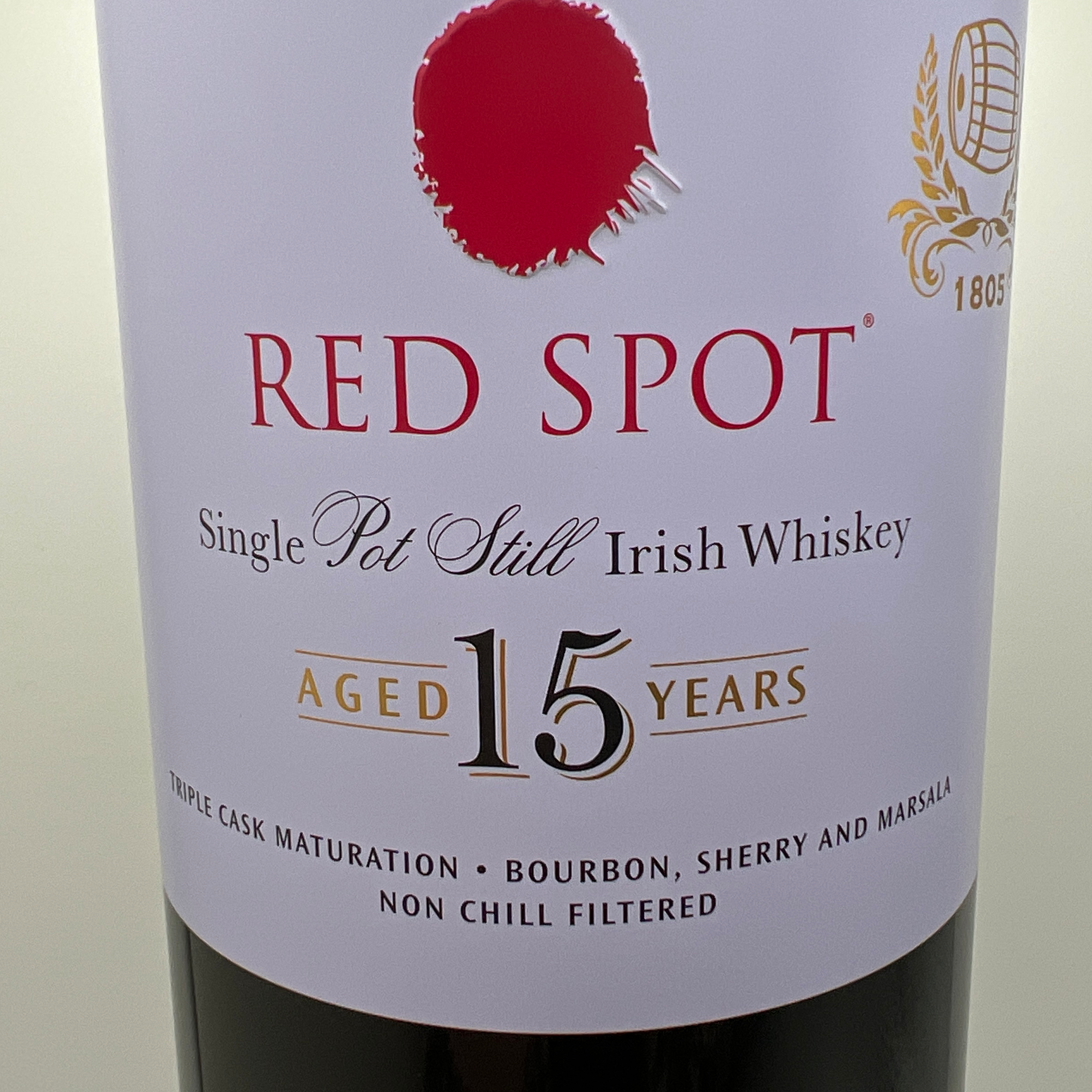 Red Spot Irish whiskey - Sam's Wine & Liquor